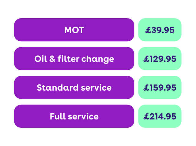 Book a car service or MOT from cinch | Faff-free car servicing - cinch