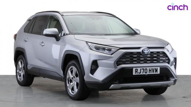 Used Toyota RAV4 petrol hybrid cars for sale or on finance - cinch