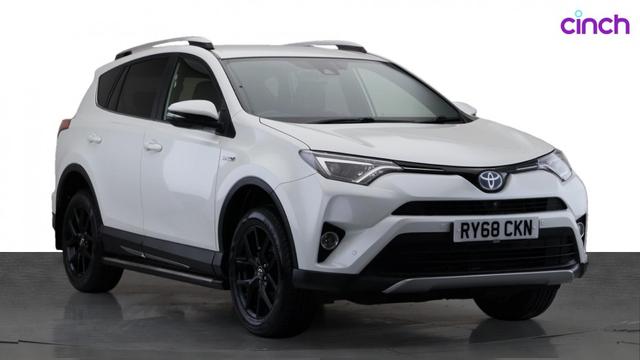 Used Toyota RAV4 petrol hybrid cars for sale or on finance - cinch