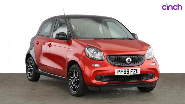 Used smart forfour cars for sale or on finance - cinch