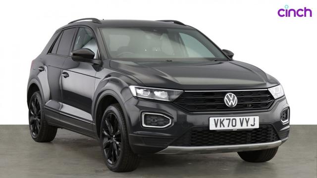 Used Volkswagen T-Roc Black Edition for sale - cinch