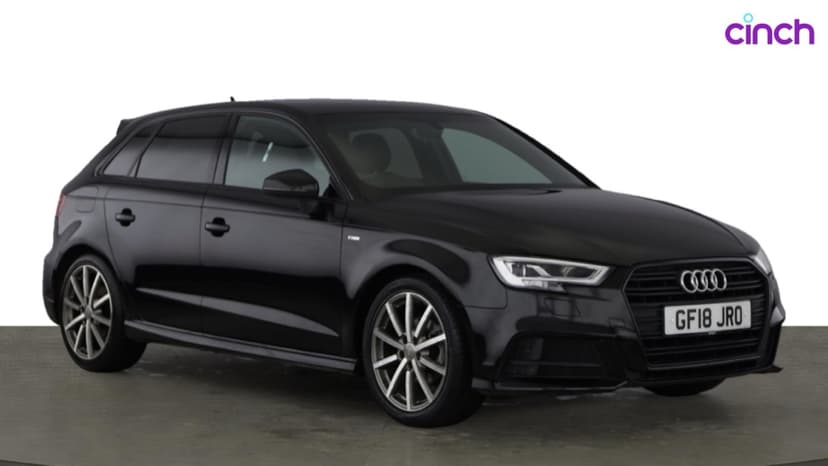 Black On Black Audi A3null