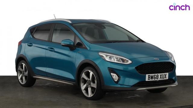Used blue Ford Fiesta cars for sale or on finance - cinch
